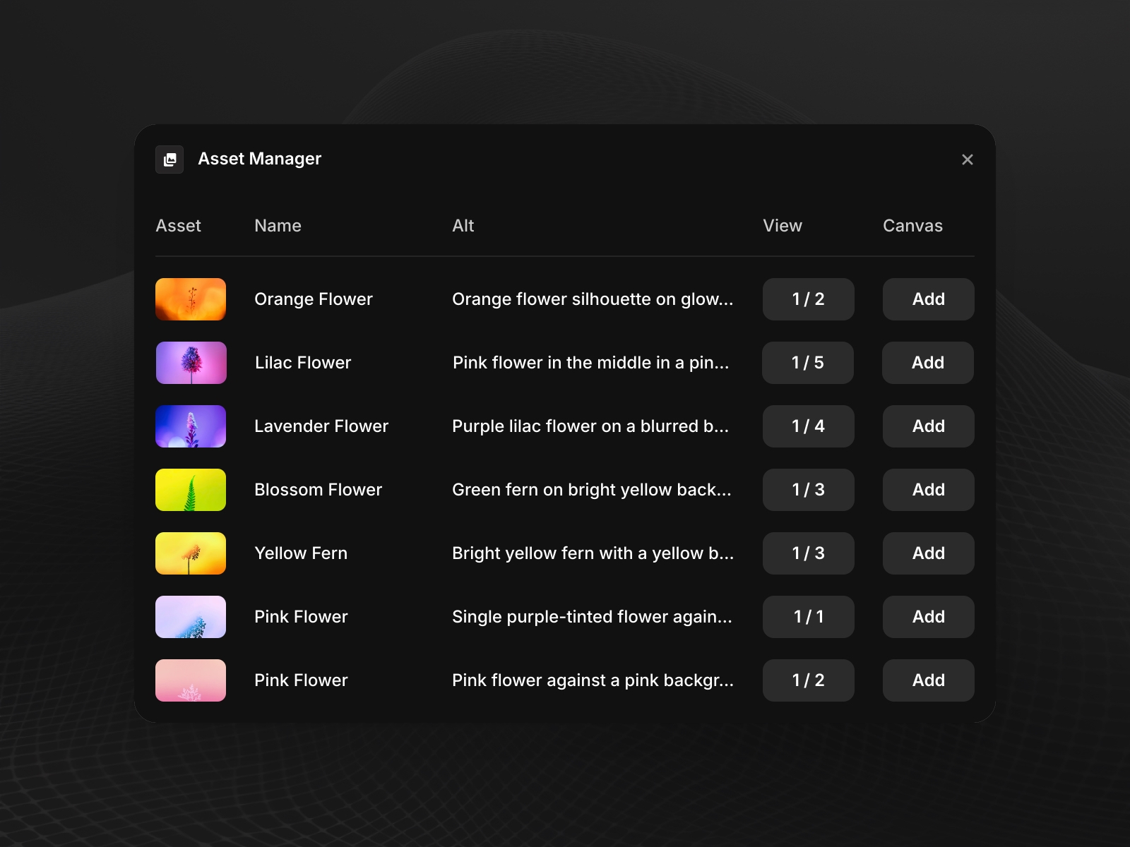 Asset Manager Framer plugin - FramerGoods