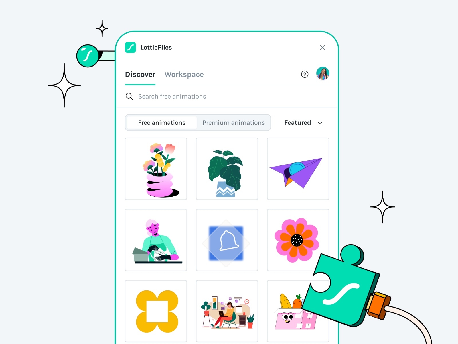 LottieFiles Framer plugin - FramerGoods