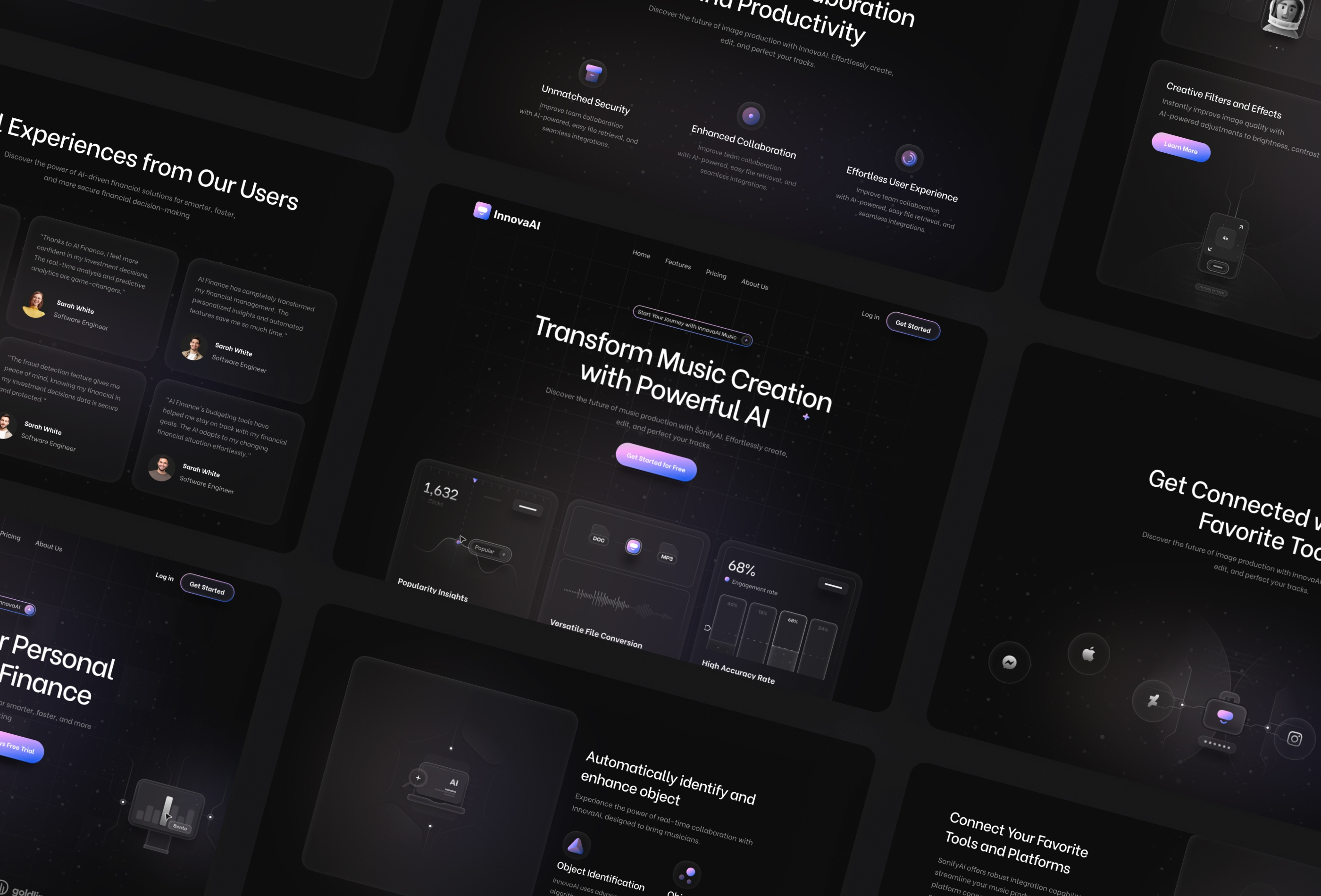 InnovaAI Framer template - FramerGoods